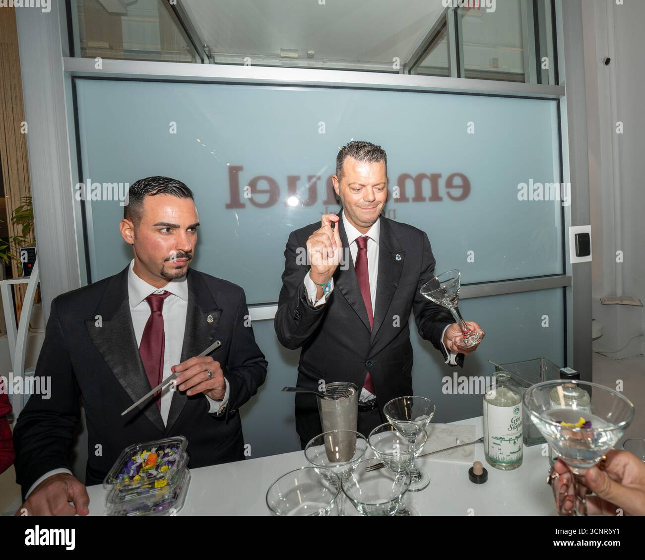 Alessio D'Agostino, Mauro Varagnolo attends Emanuel New York presents ...