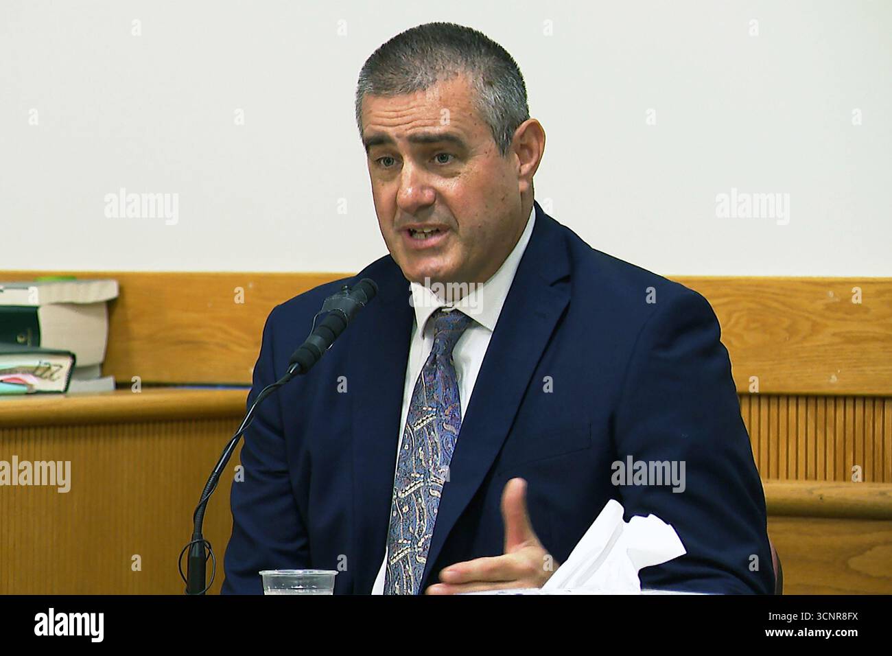 FILE - Rhode Island basketball coach Aaron Thomas testifies on May 5 ...
