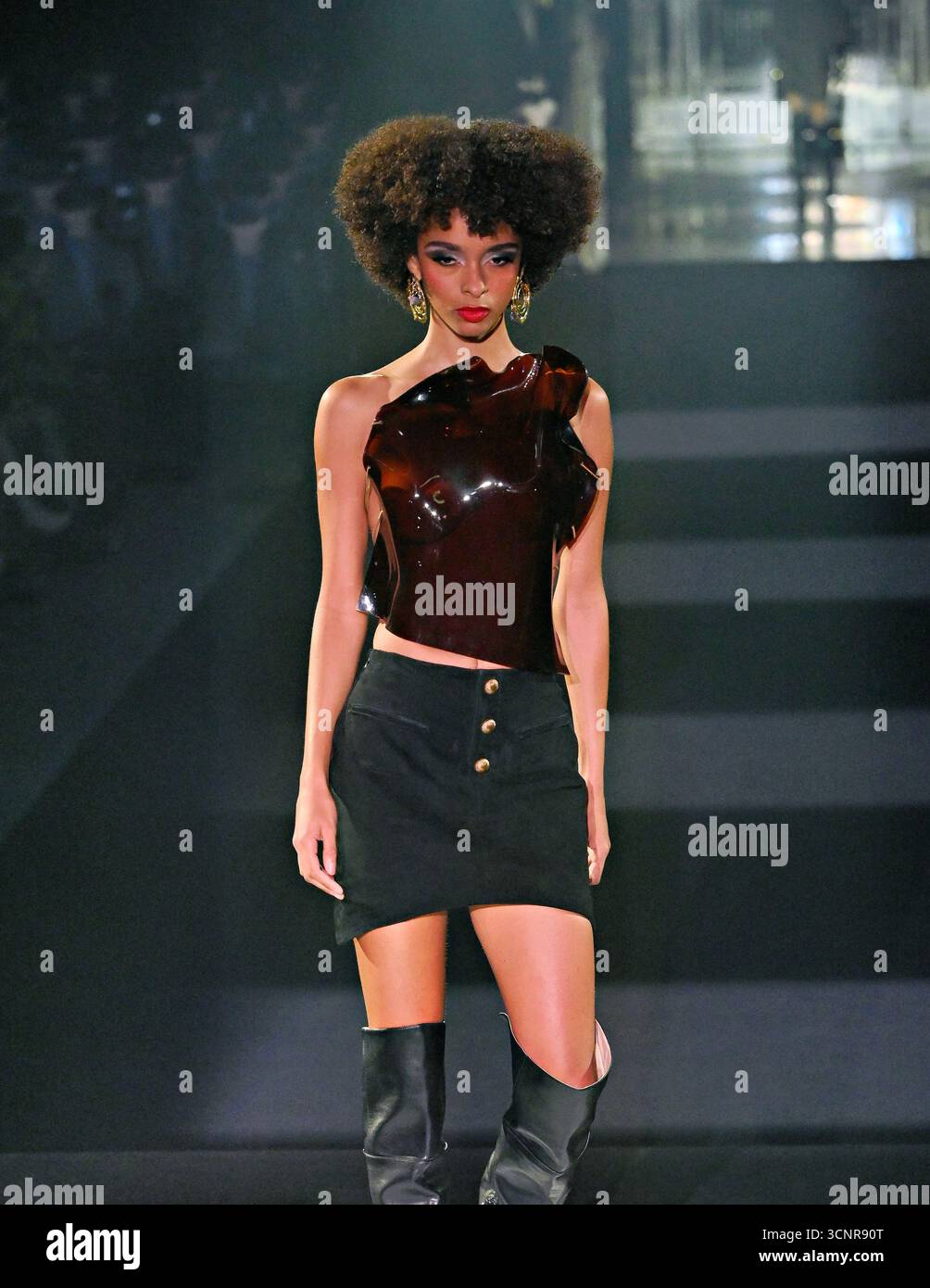London, UK, 21st September 2025: Chinese celebrity and model Hu Bing ...