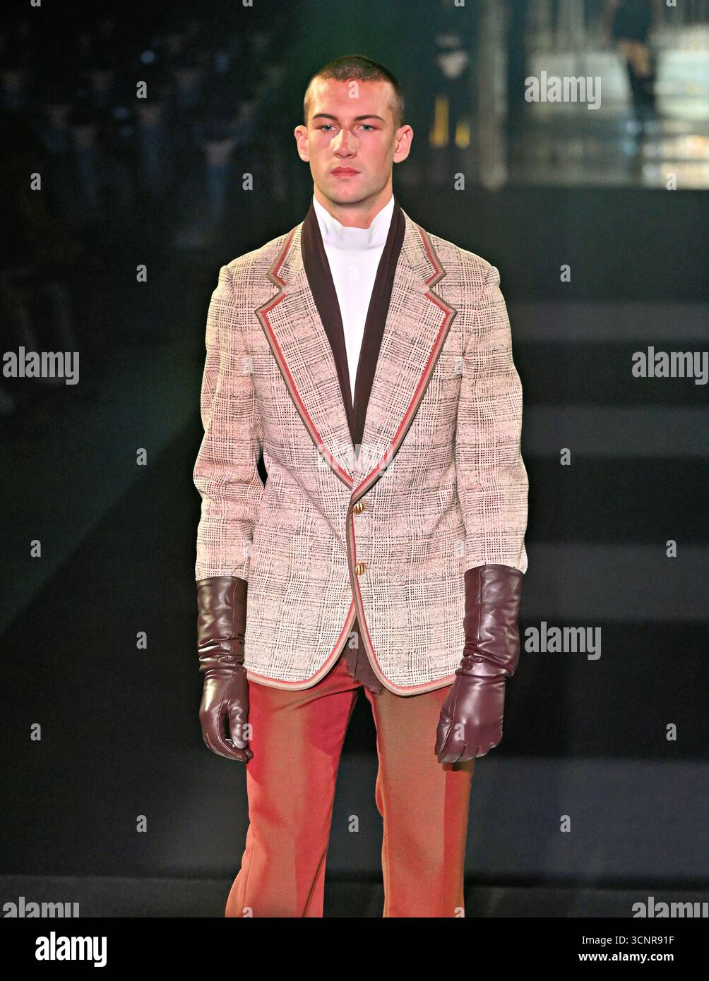 London, UK, 21st September 2025: Chinese celebrity and model Hu Bing ...