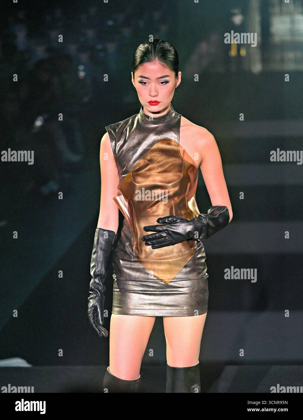 London, UK. 21st Sep, 2025. Chinese celebrity and model Hu Bing ...