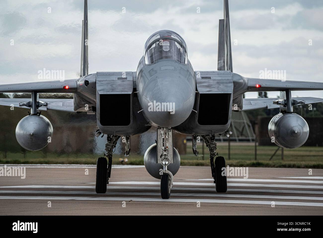The Japan Air Self-Defense Force McDonnell Douglas F-15’s lands as ...