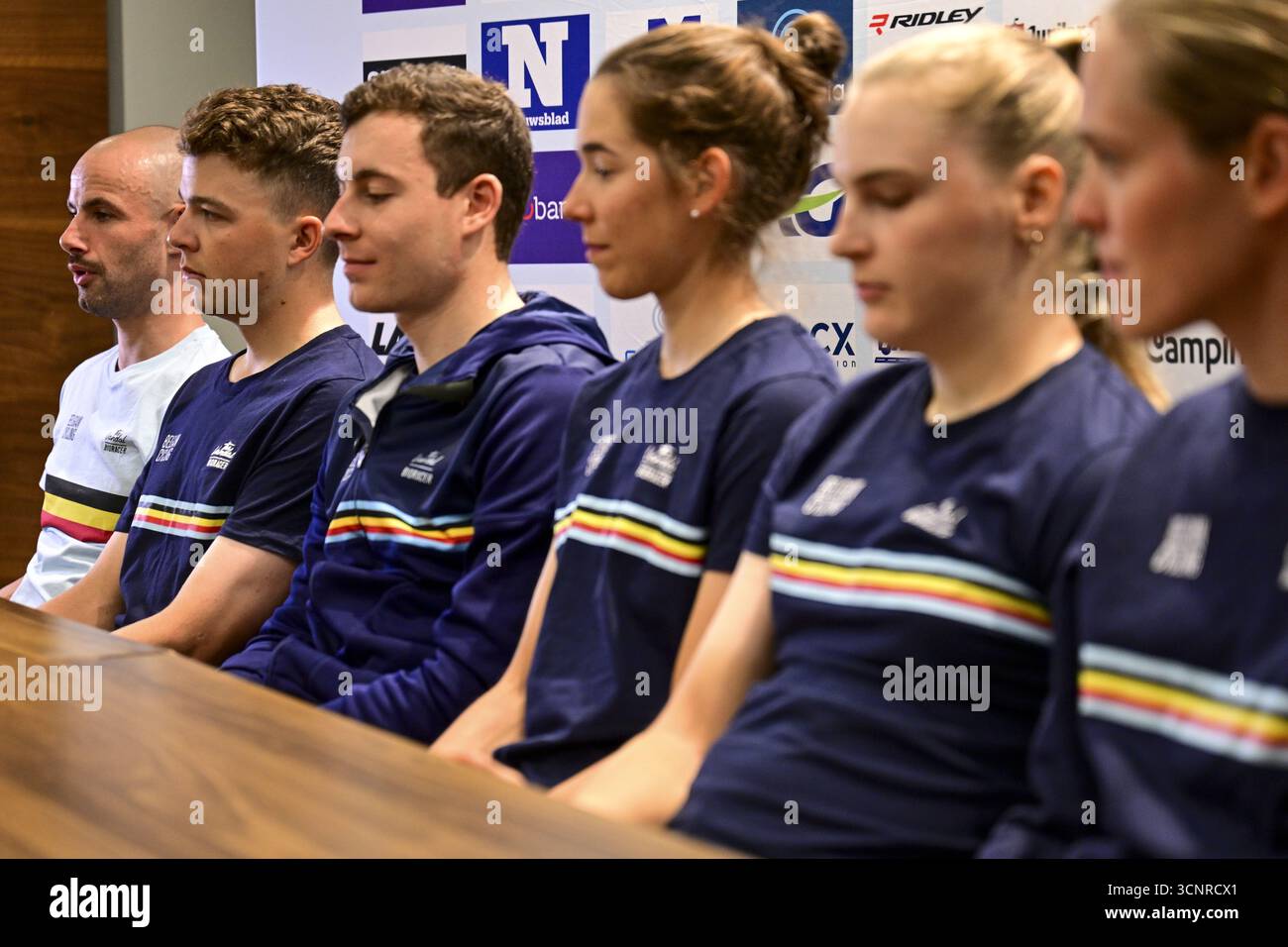 Belgian Victor Campenaerts, Belgian Florian Vermeersch, Belgian ...