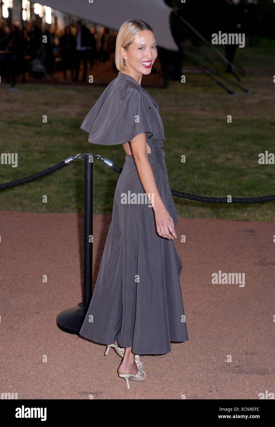 Princess Maria Olympia of Greece and Denmark arriving for the Burberry ...