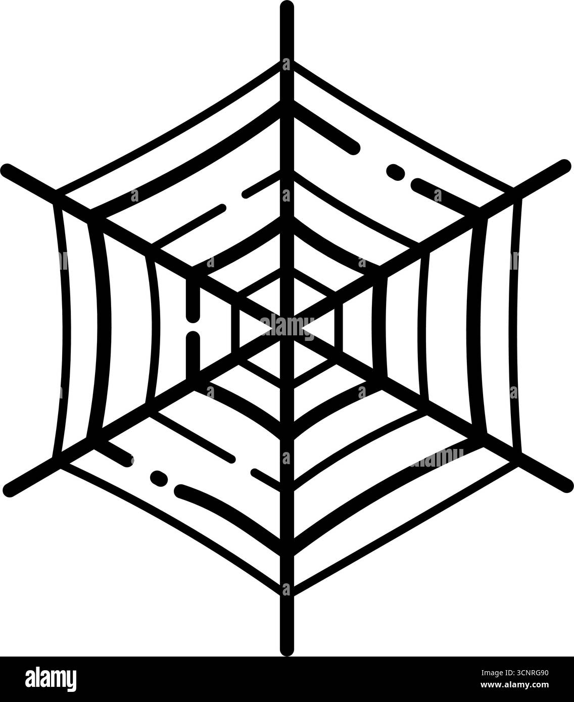 Vector black spider web Black and White Stock Photos & Images - Alamy