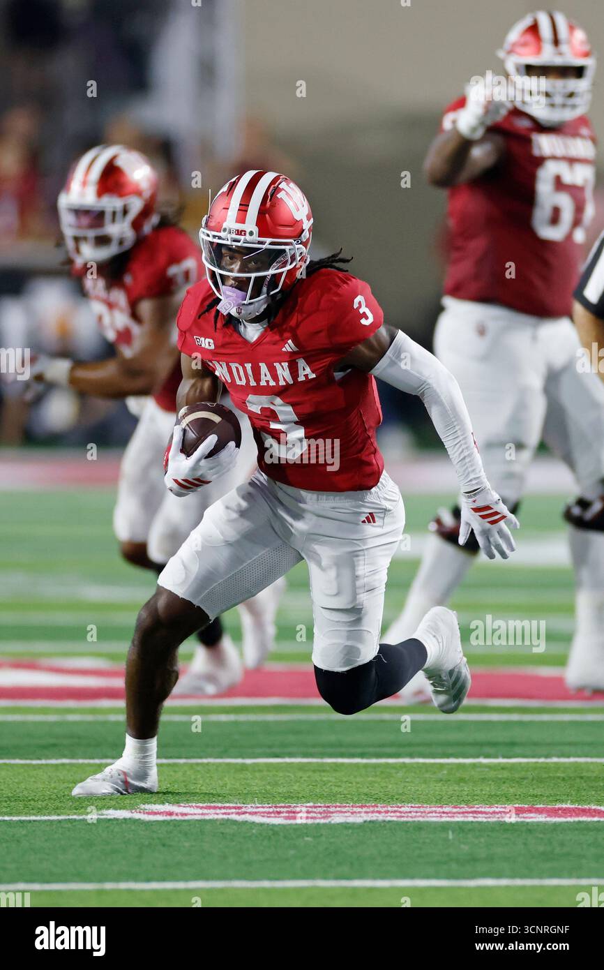 BLOOMINGTON, IN - SEPTEMBER 20: Omar Cooper Jr. #3 of the Indiana ...