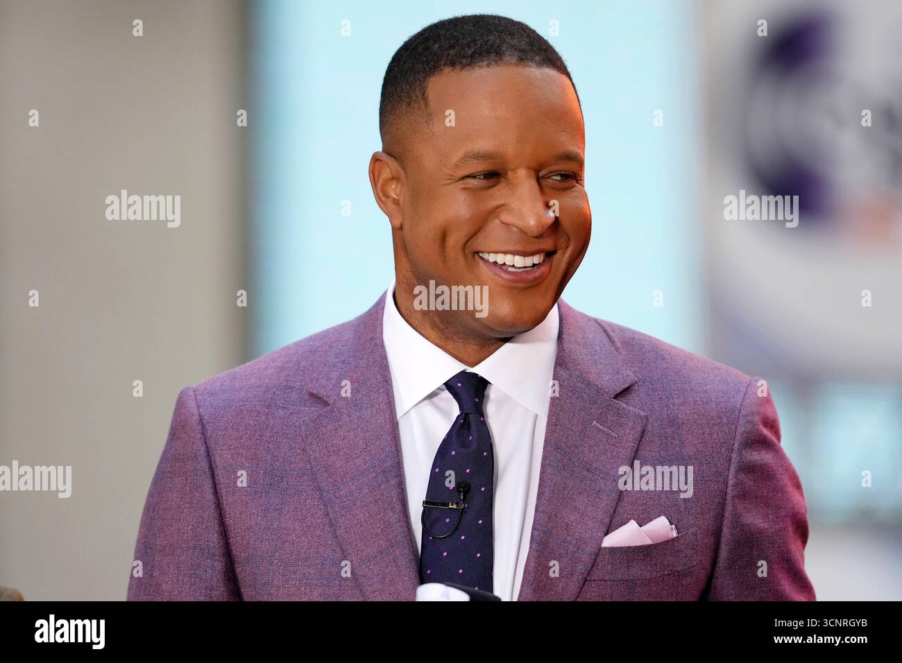 Craig Melvin appears on NBC's Today show at Rockefeller Plaza on Friday ...