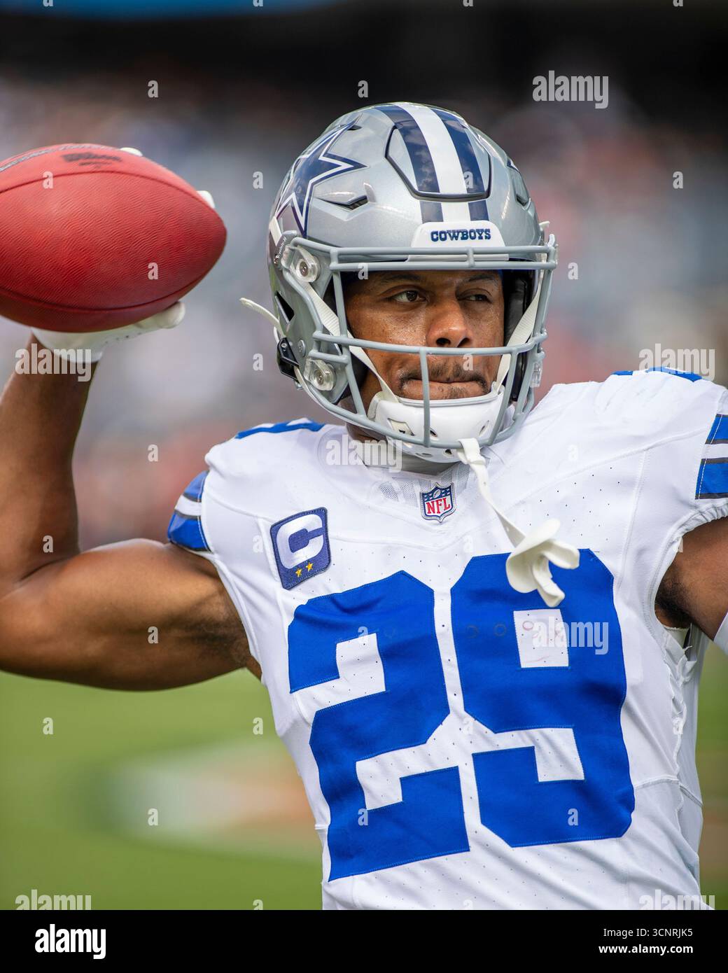 September 21, 2025: Dallas Cowboys C.J. Goodwin (29) in action before ...