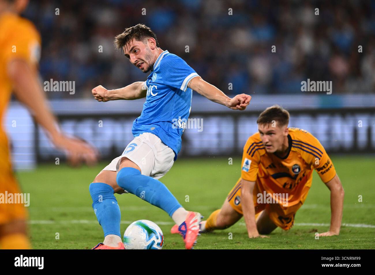 Billy Gilmour of S.S.C. Napoli scores the goal for 1-0 during the 4th ...