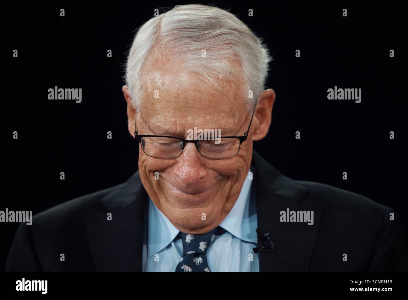 Rob Walton from Rob Walton Foundation reacts during the Concordia ...