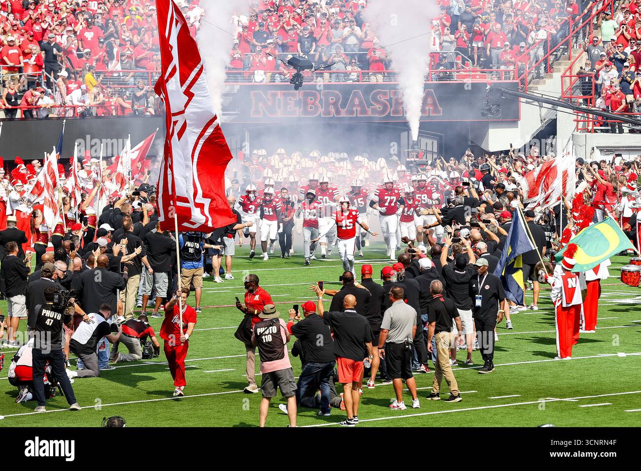 September 20, 2025 Lincoln, NE. U.S. - Nebraska Cornhuskers quarterback ...