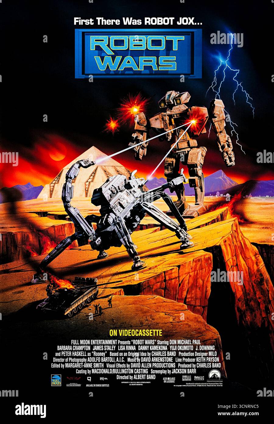 Robot Wars (1993) directed by Albert Band and starring Don Michael Paul ...