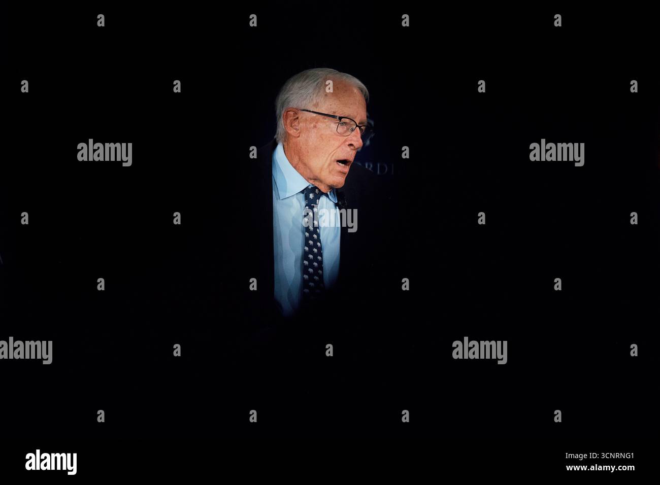 Rob Walton from Rob Walton Foundation speaks during the Concordia ...