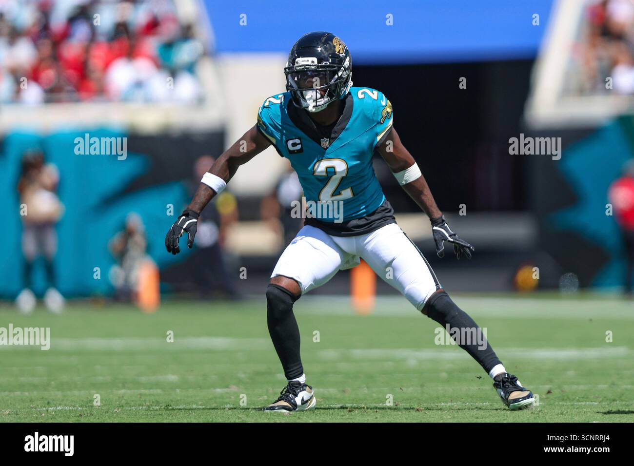 Jacksonville Jaguars cornerback Jourdan Lewis (2) in action during an ...