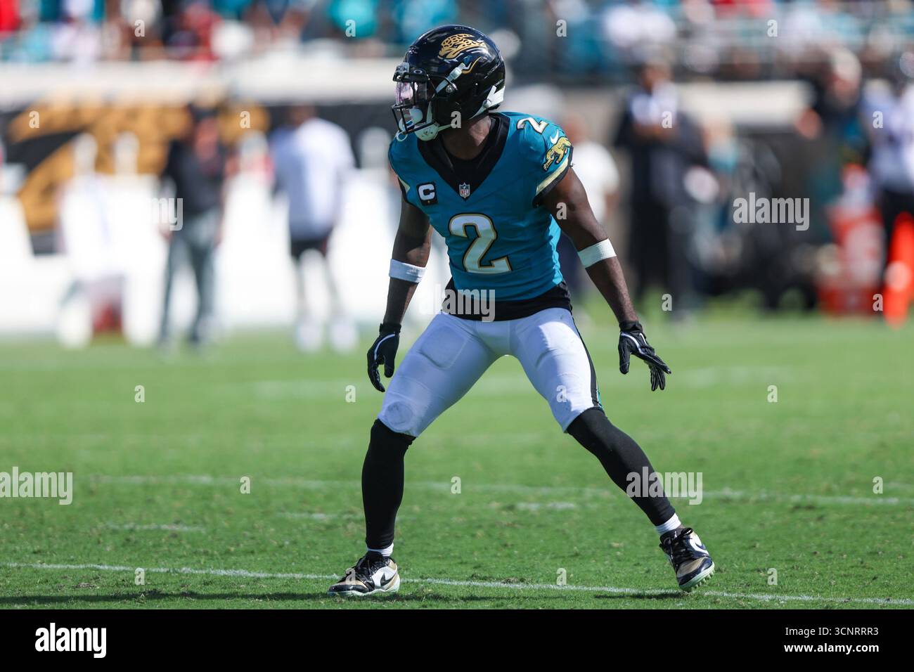 Jacksonville Jaguars cornerback Jourdan Lewis (2) in action during an ...