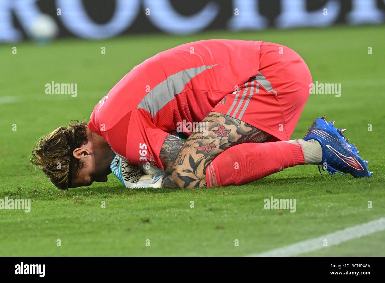 Adrian Semper of Pisa SC 1990 in action during the Seie A Enelive match ...