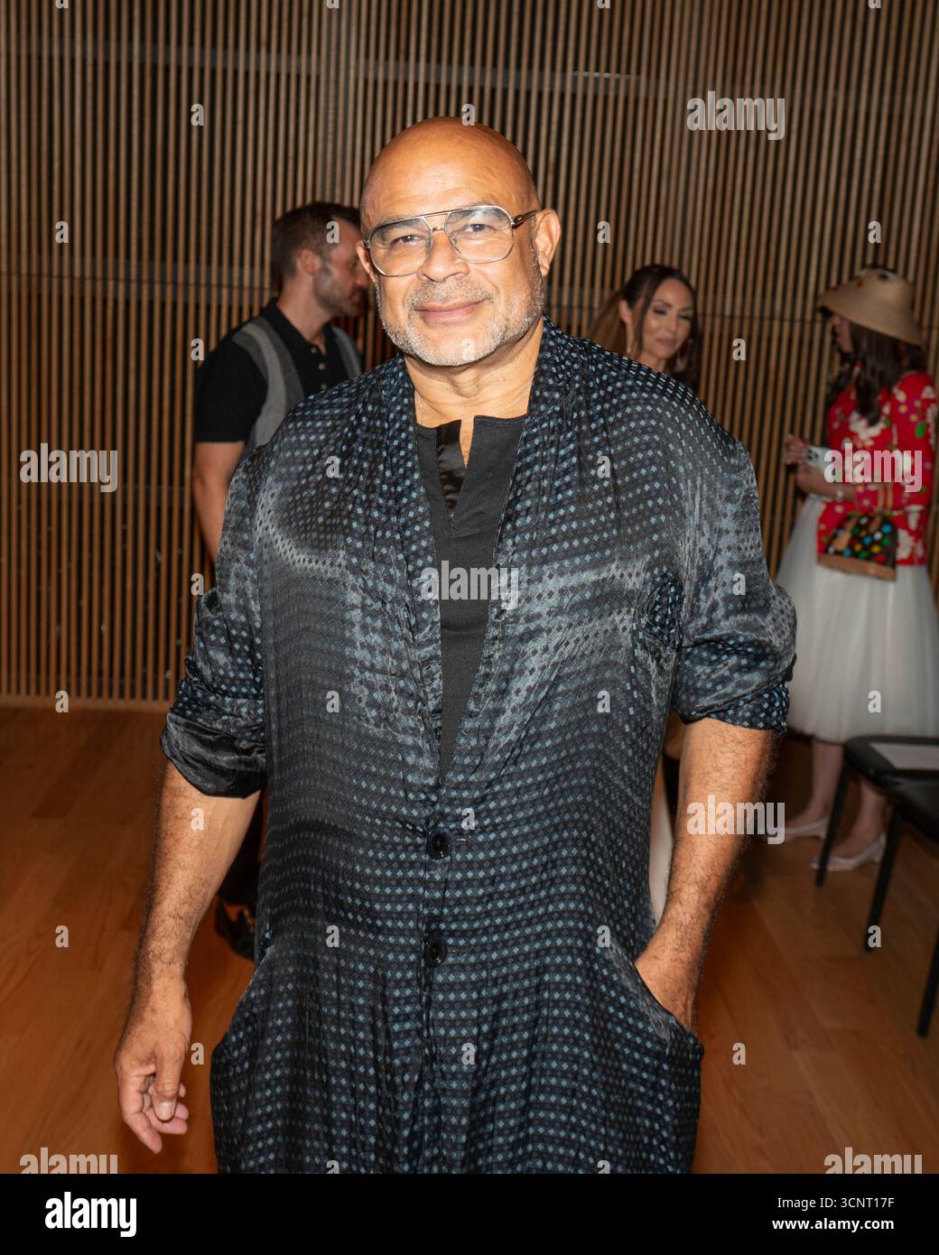 Ezequiel DelaRosa at Frederick Anderson's NYFW SS26 Front Row at The ...