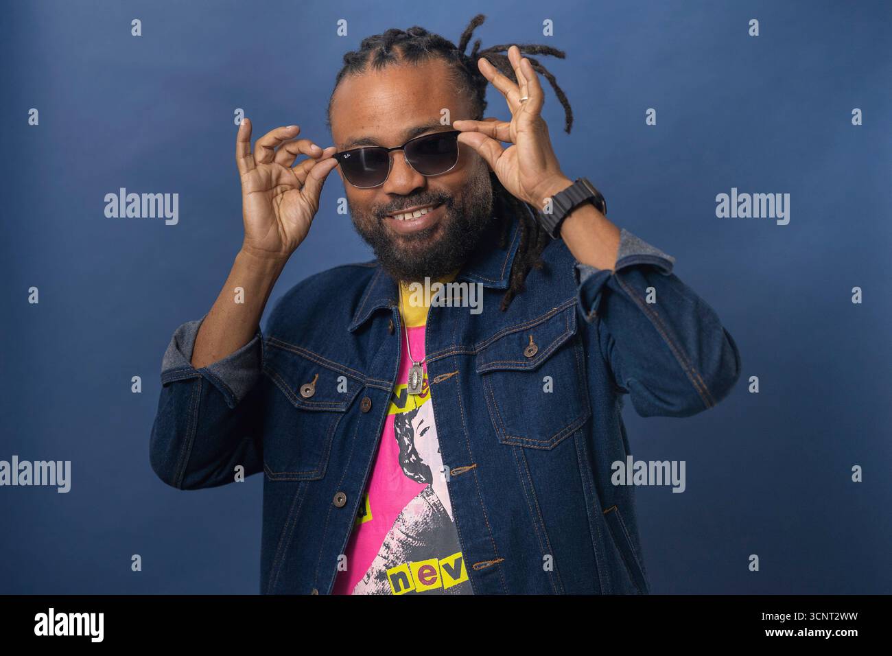 Machel Montano poses for a portrait on Monday, Aug. 18, 2025, in New ...