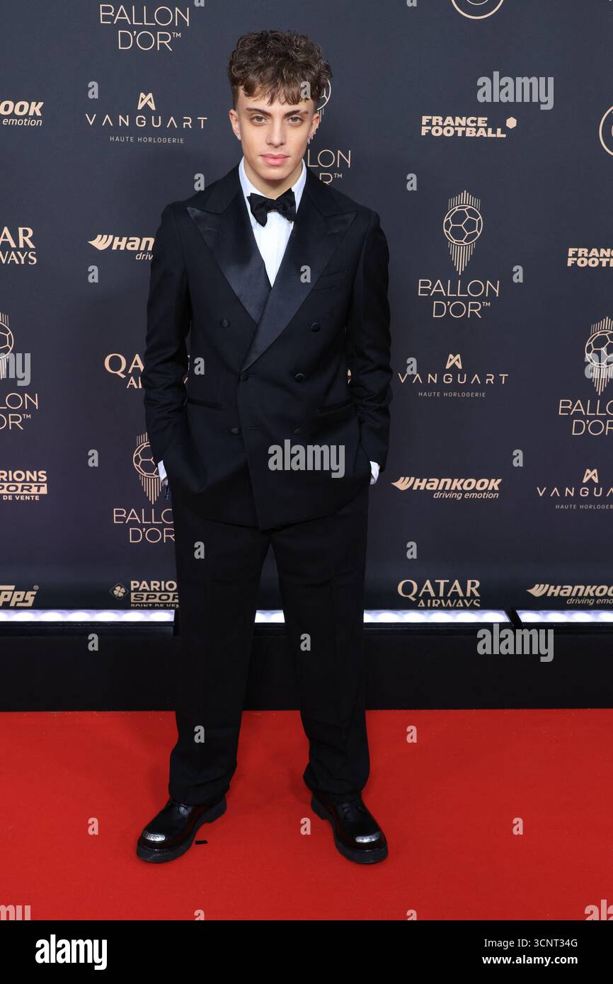 Anyme attends the 69th Ballon D'Or Photocall at Theatre Du Chatelet in ...