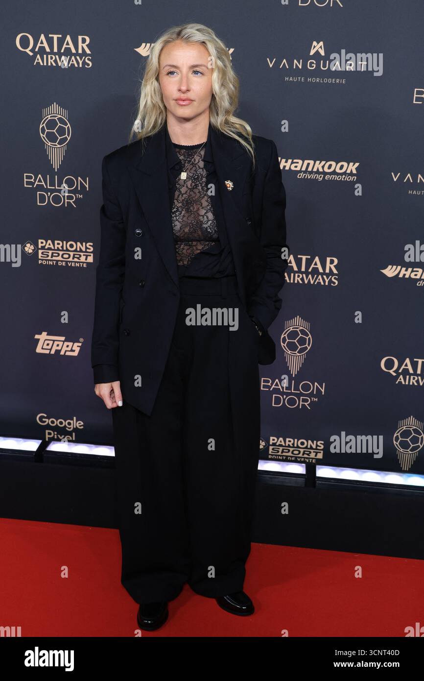 Leah Williamson attends the 69th Ballon D'Or Photocall at Theatre Du ...