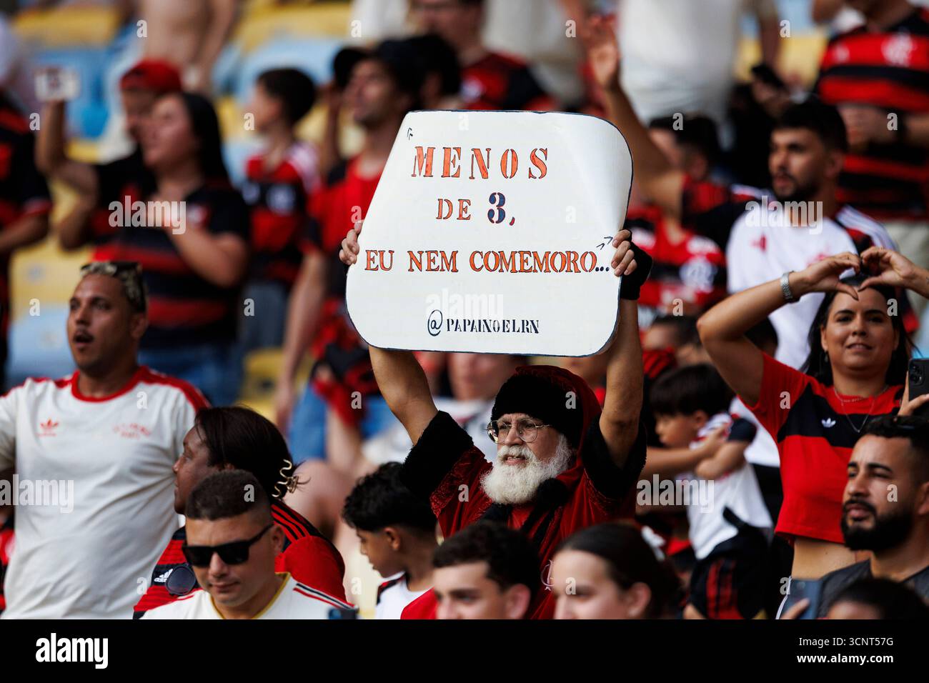 Rio de Janeiro, Brazil - September 21: Flamengo supporters having fun ...