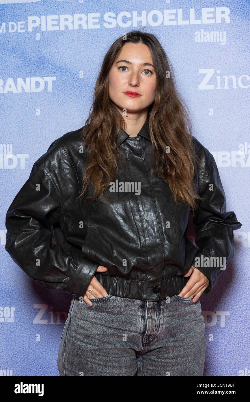 Camille Etienne attends 'Rembrandt' Paris Film Premiere at PatheWepler ...
