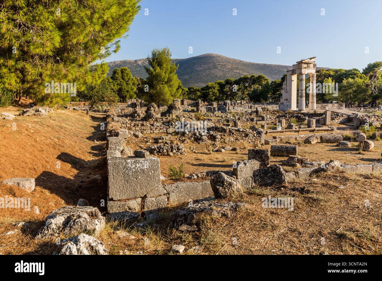 Sanctuary of the Egyptian Gods at the Asclepieion of Epidaurus on ...