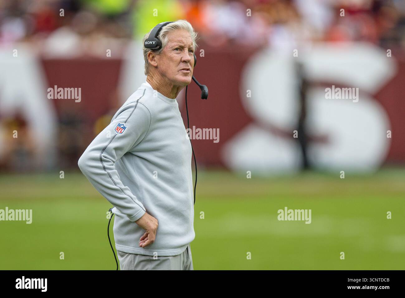 September 21, 2025: Las Vegas Raiders head coach Pete Carroll the game ...