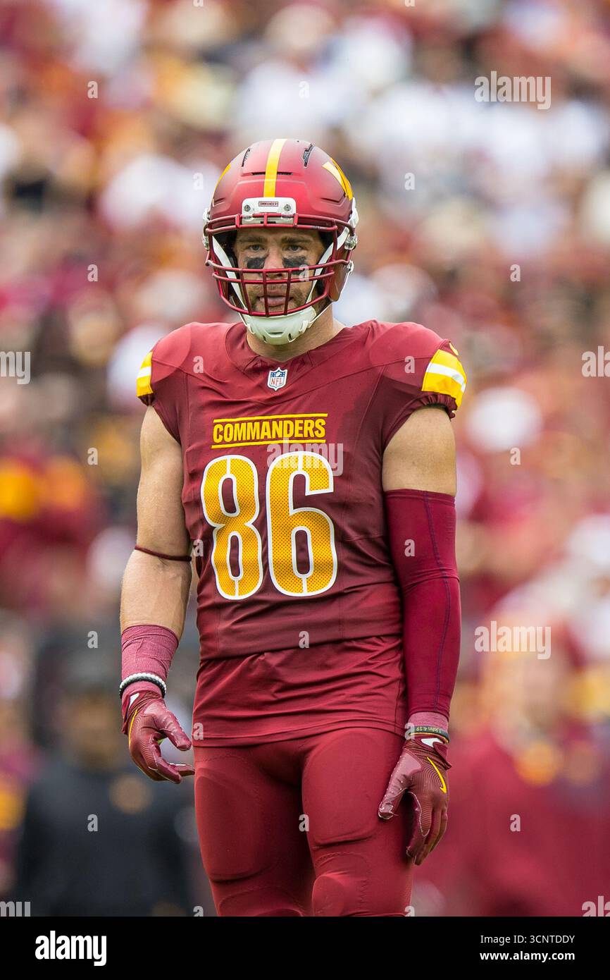September 21, 2025: Washington Commanders tight end Zach Ertz (86) in ...