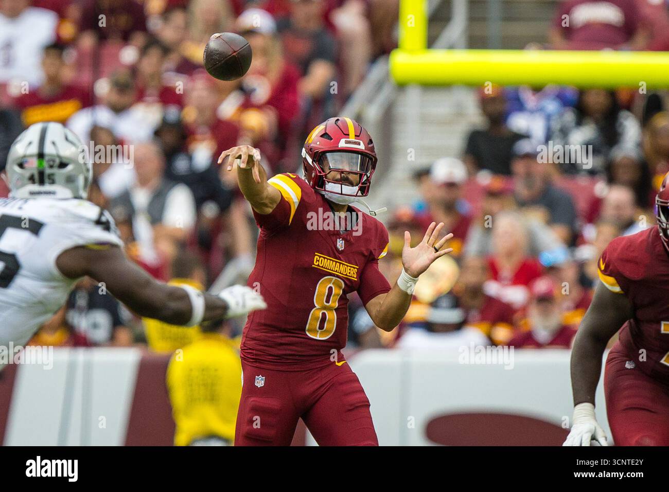 Marcus mariota raiders 2025 hi-res stock photography and images - Alamy