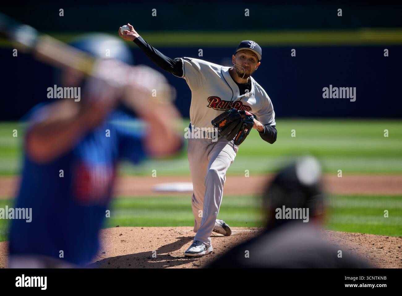 Scranton/Wilkes-Barre RailRiders pitcher Elmer Rodriguez-Cruz (29 ...