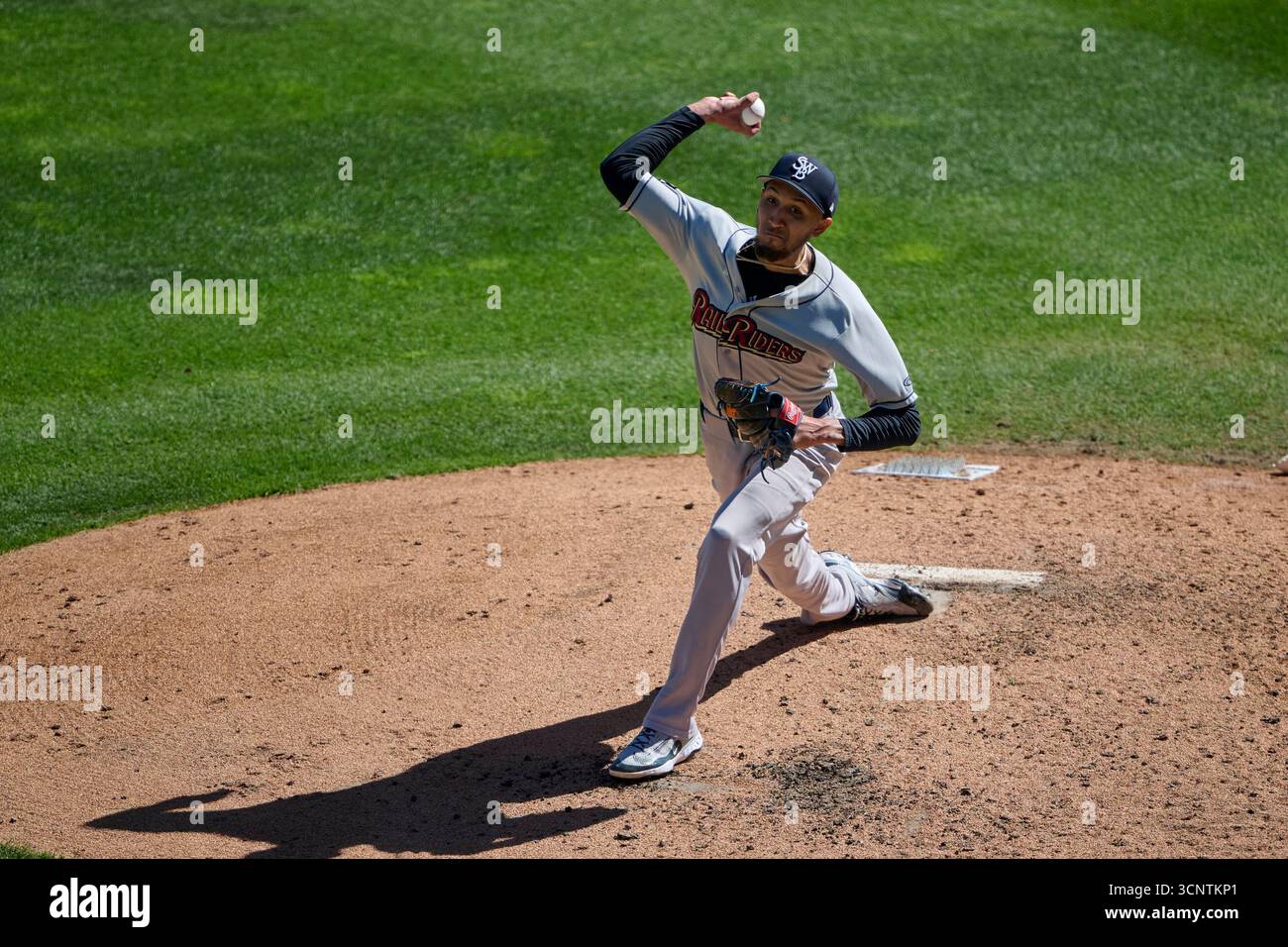 Scranton/Wilkes-Barre RailRiders pitcher Elmer Rodriguez-Cruz (29 ...