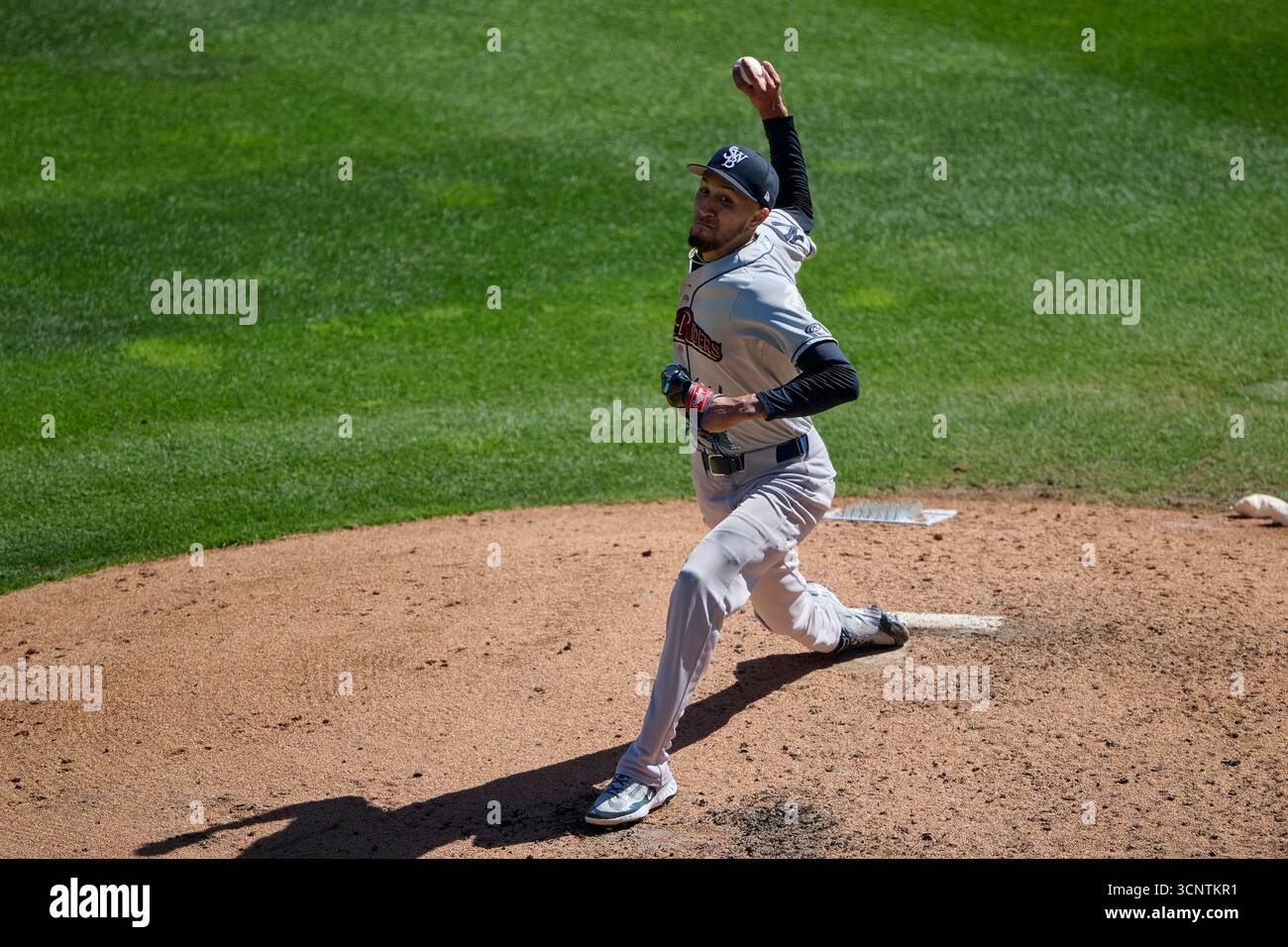 Scranton/Wilkes-Barre RailRiders pitcher Elmer Rodriguez-Cruz (29 ...
