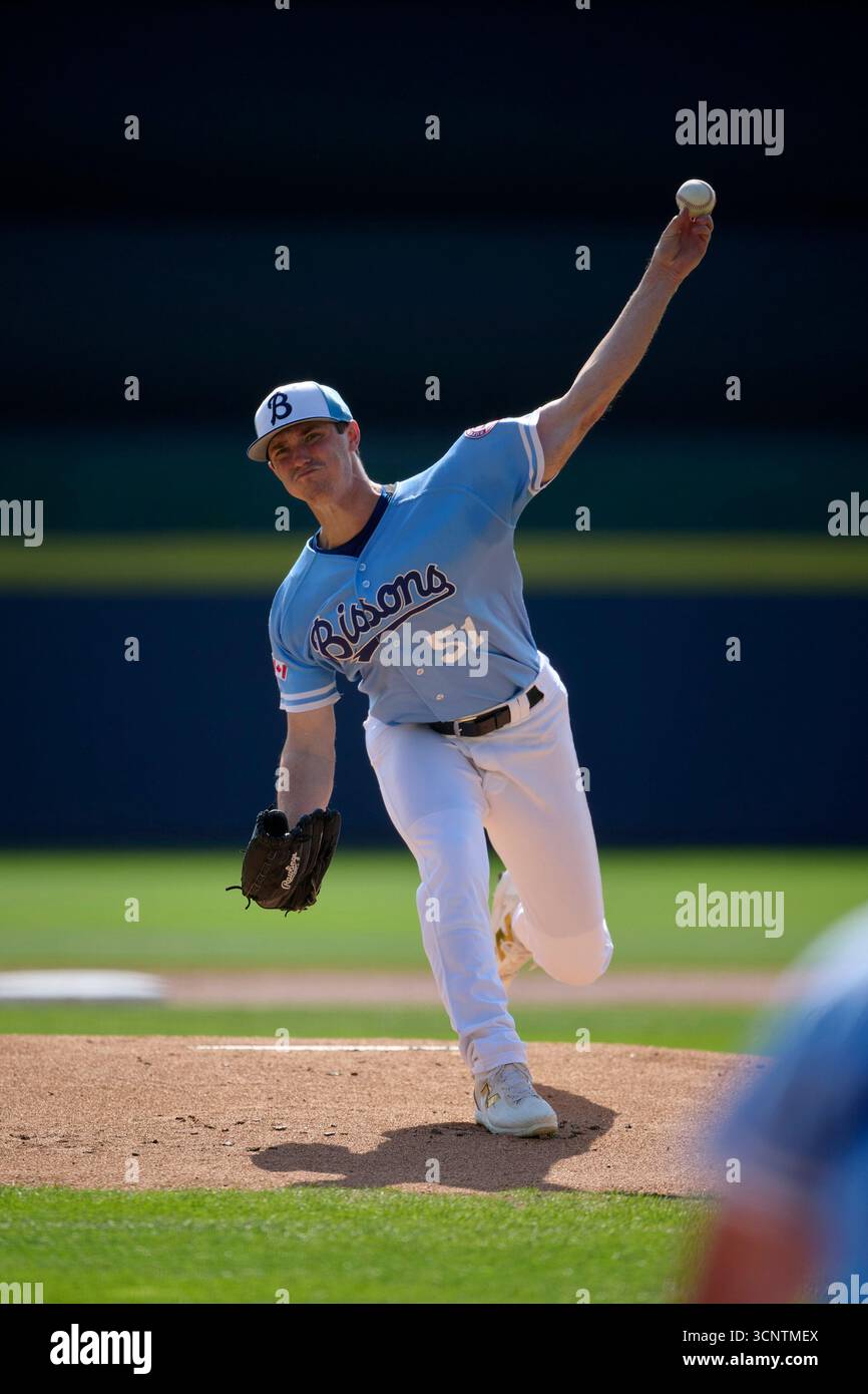 Buffalo Bisons pitcher Easton Lucas (51) during an MiLB International ...
