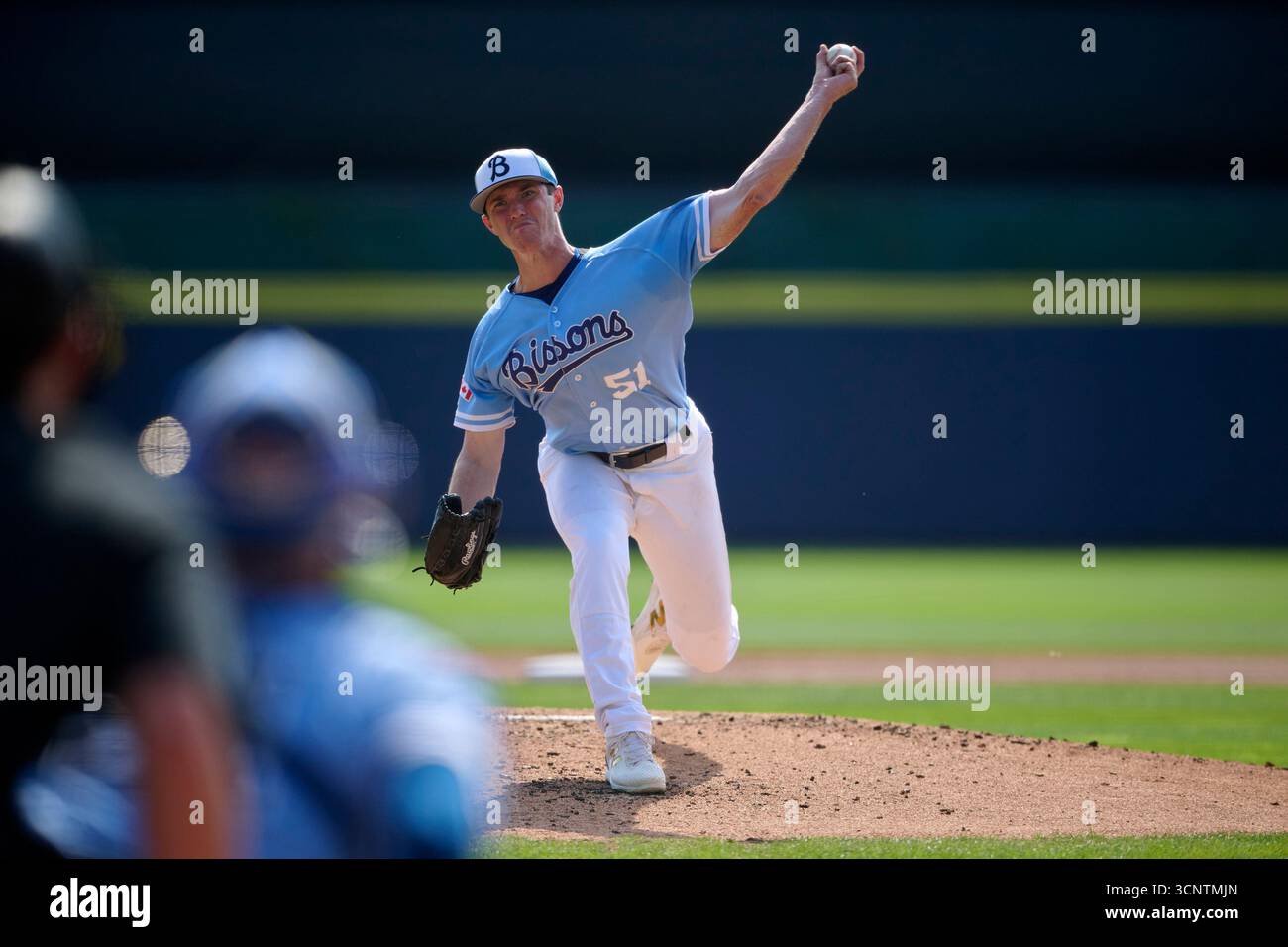 Buffalo Bisons pitcher Easton Lucas (51) during an MiLB International ...