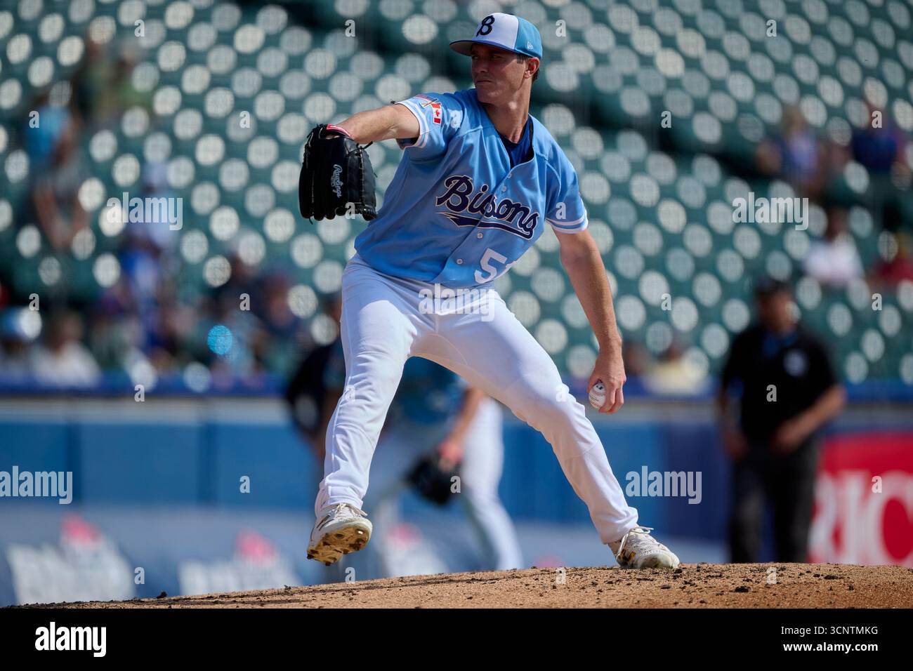Buffalo Bisons pitcher Easton Lucas (51) during an MiLB International ...
