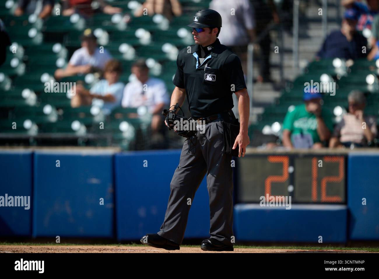 Umpire Charlie Welling during an MiLB International League baseball ...