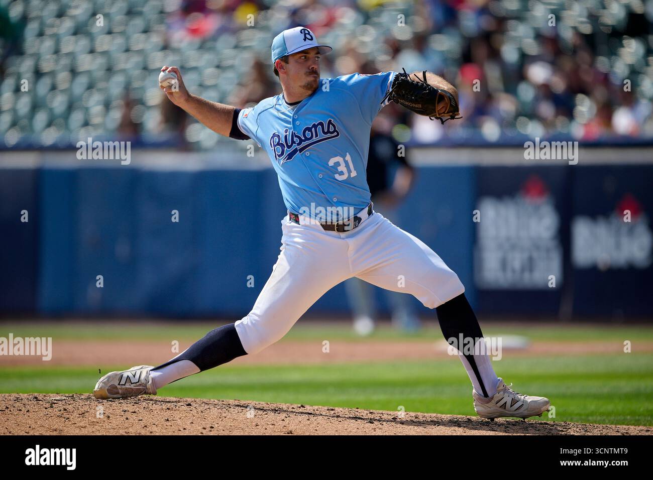 Buffalo Bisons pitcher Ryan Jennings (31) during an MiLB International ...