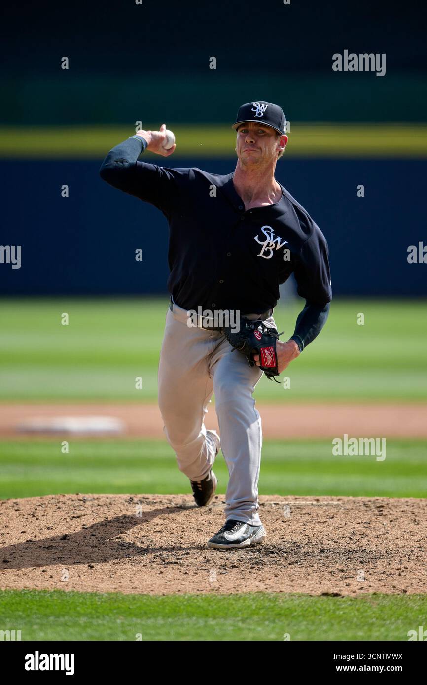 Scranton/Wilkes-Barre RailRiders pitcher Ian Hamilton (71) during an ...
