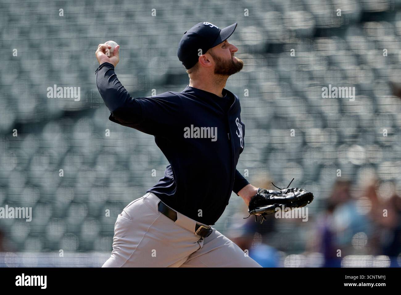 Scranton/Wilkes-Barre RailRiders pitcher Jake Bird (59) during an MiLB ...