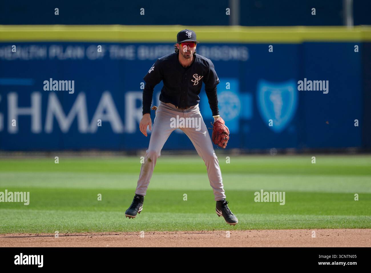 Scranton/Wilkes-Barre RailRiders shortstop Braden Shewmake (23) during ...