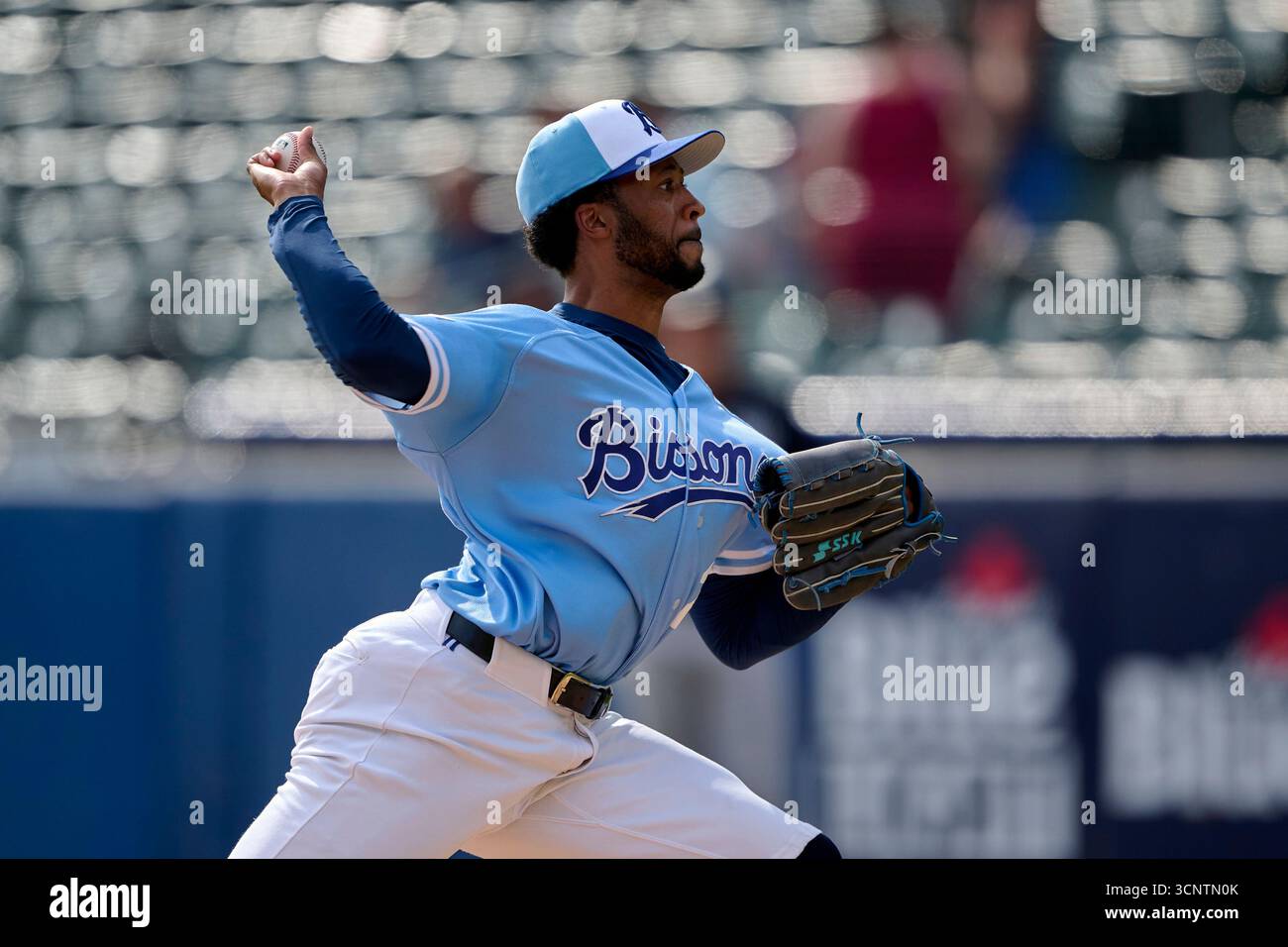 Buffalo Bisons pitcher Dillon Tate (29) during an MiLB International ...