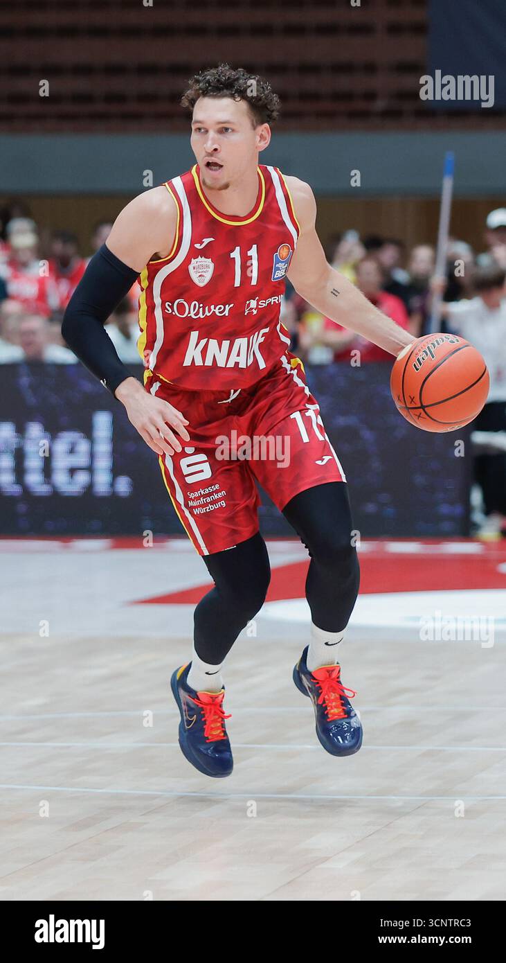 Im Bild: Brae Ivey (Wuerzburg Baskets, 11) 21.09.2025, Fitness First ...
