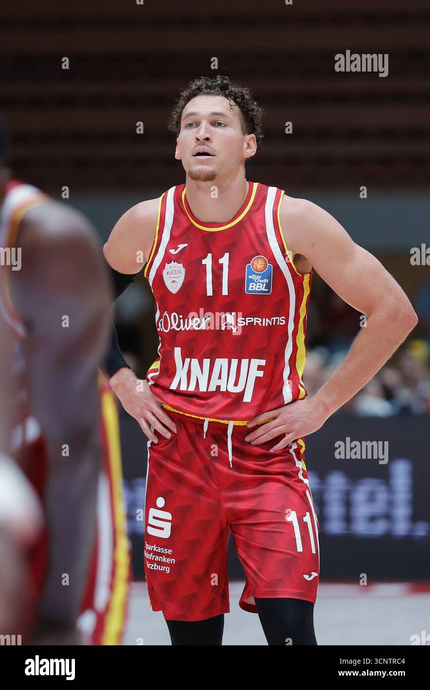 Im Bild: Brae Ivey (Wuerzburg Baskets, 11) 21.09.2025, Fitness First ...