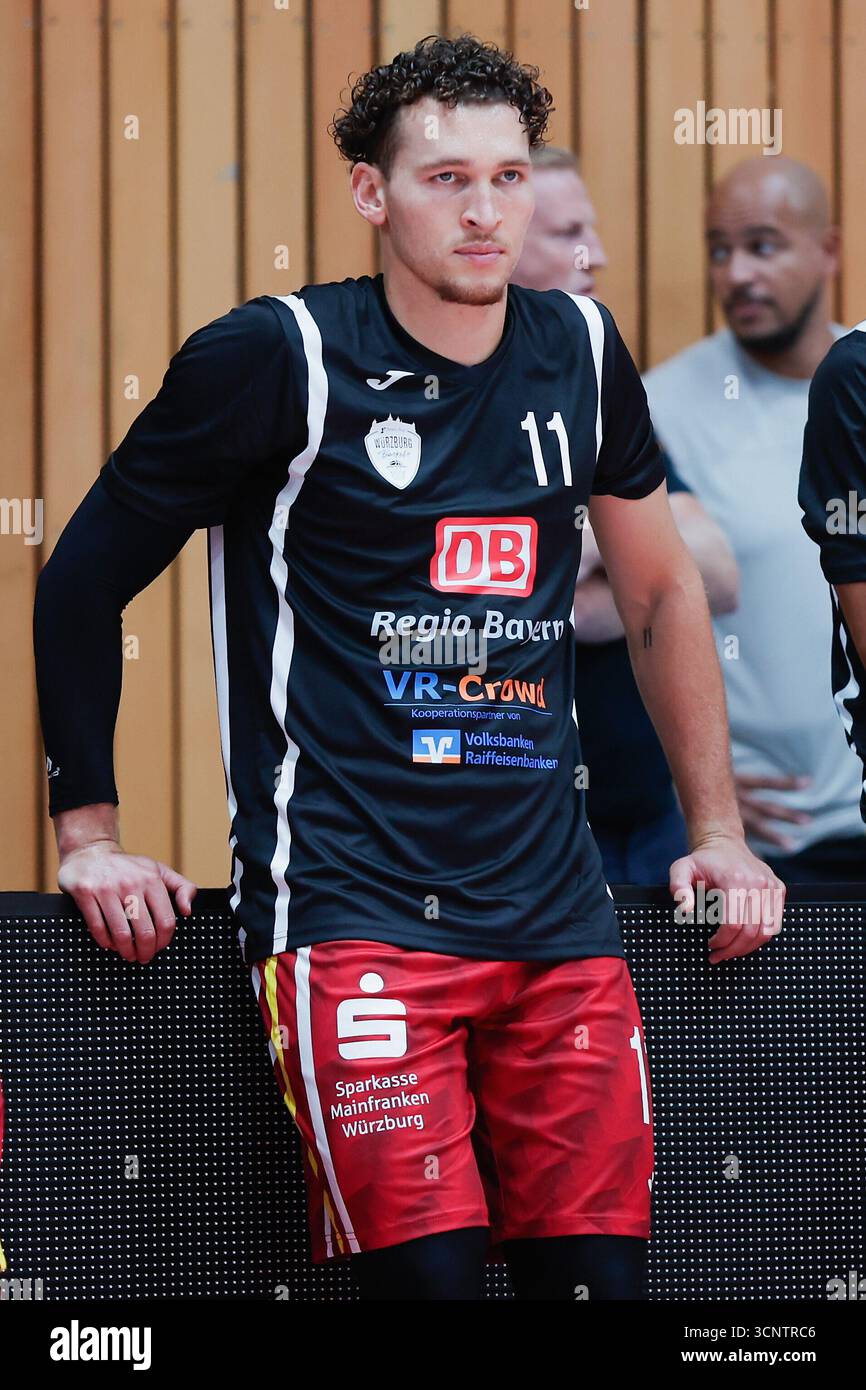 Im Bild: Brae Ivey (Wuerzburg Baskets, 11) 21.09.2025, Fitness First ...
