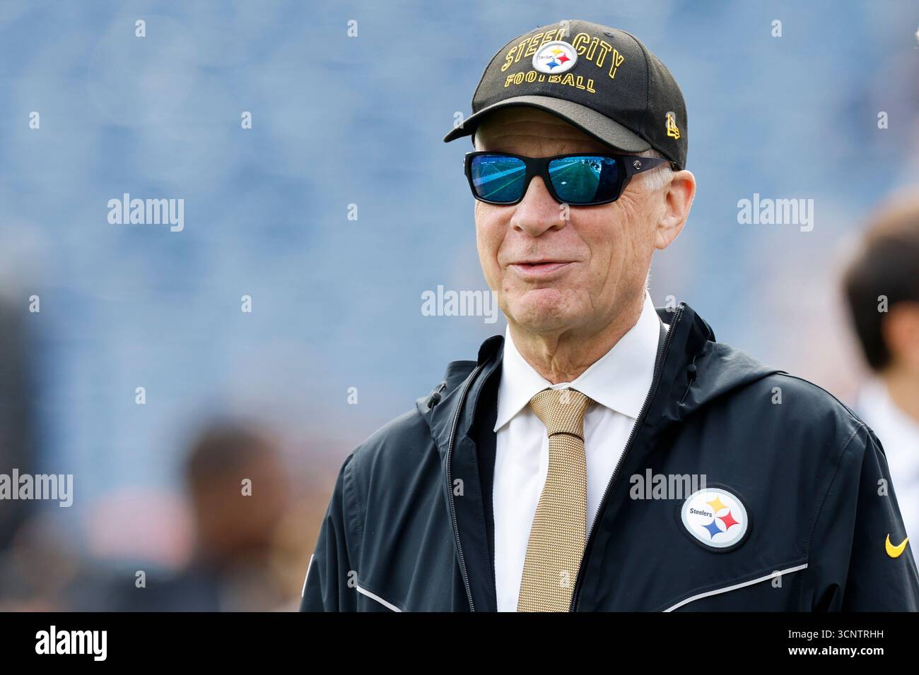 Pittsburgh Steelers owner Art Rooney II looks on before an NFL football ...