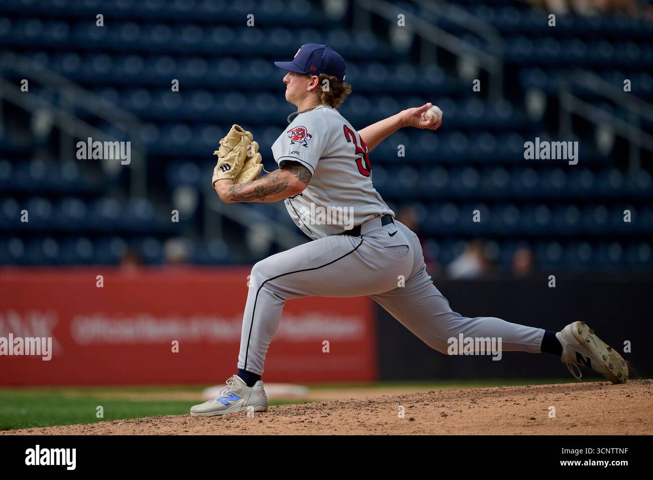Lehigh Valley IronPigs pitcher Nolan Hoffman (38) during an MiLB ...