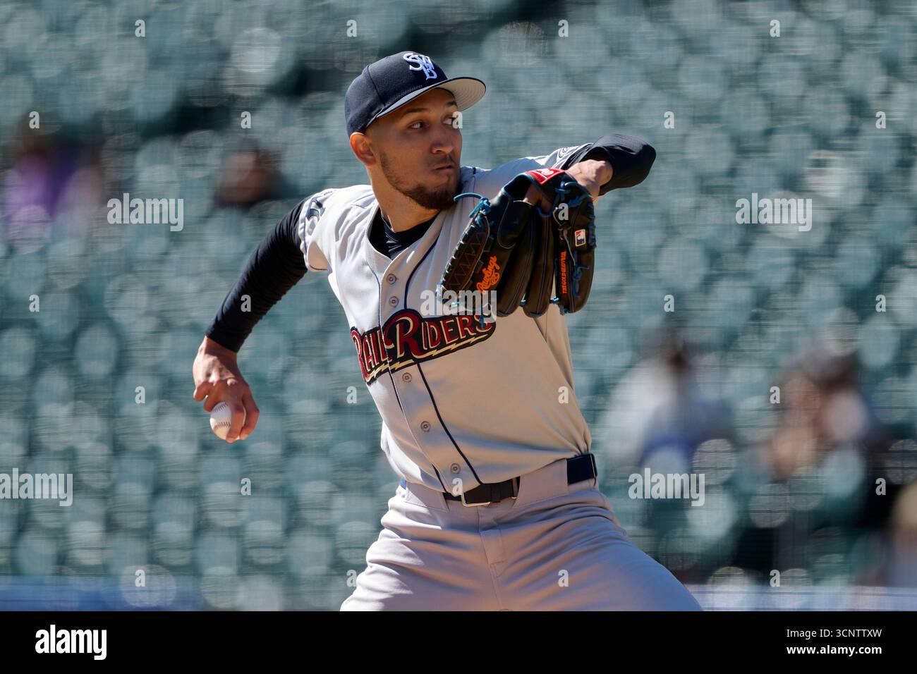 Scranton/Wilkes-Barre RailRiders pitcher Elmer Rodriguez-Cruz (29 ...