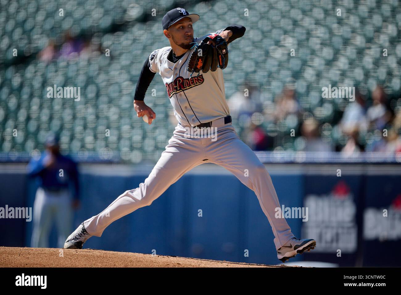 Scranton/Wilkes-Barre RailRiders pitcher Elmer Rodriguez-Cruz (29 ...