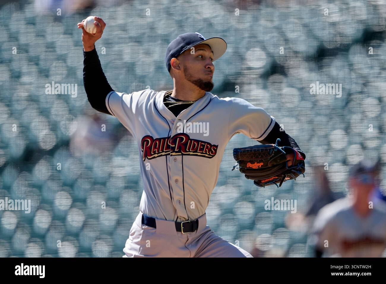 Scranton/Wilkes-Barre RailRiders pitcher Elmer Rodriguez-Cruz (29 ...